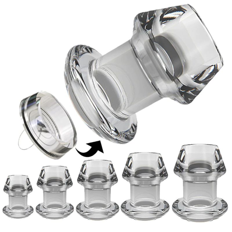 Hohl Anal Stecker Mit Abgestimmt Stopper Einlauf Anal Expander Butt ...
