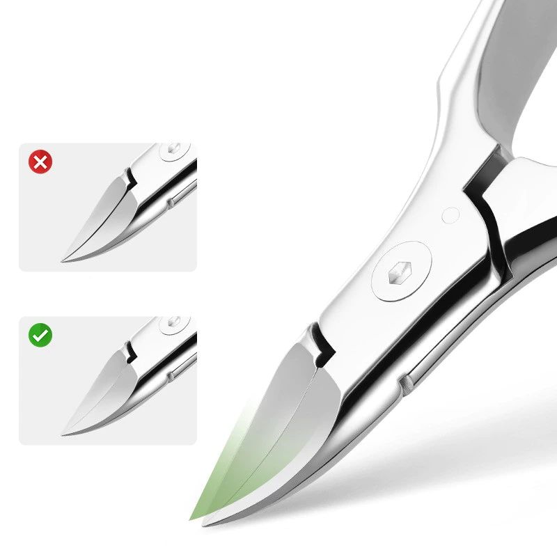 Nail Clippers Ingrown Toenail Cutters Pedicure Tools Anti-Splash ...