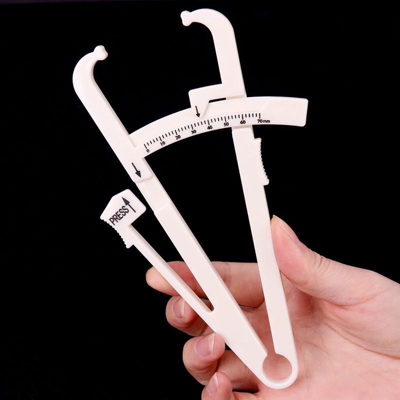 1 Pc Personal Body Fat Caliper Skin Analyzer Measure Charts Fitness ...