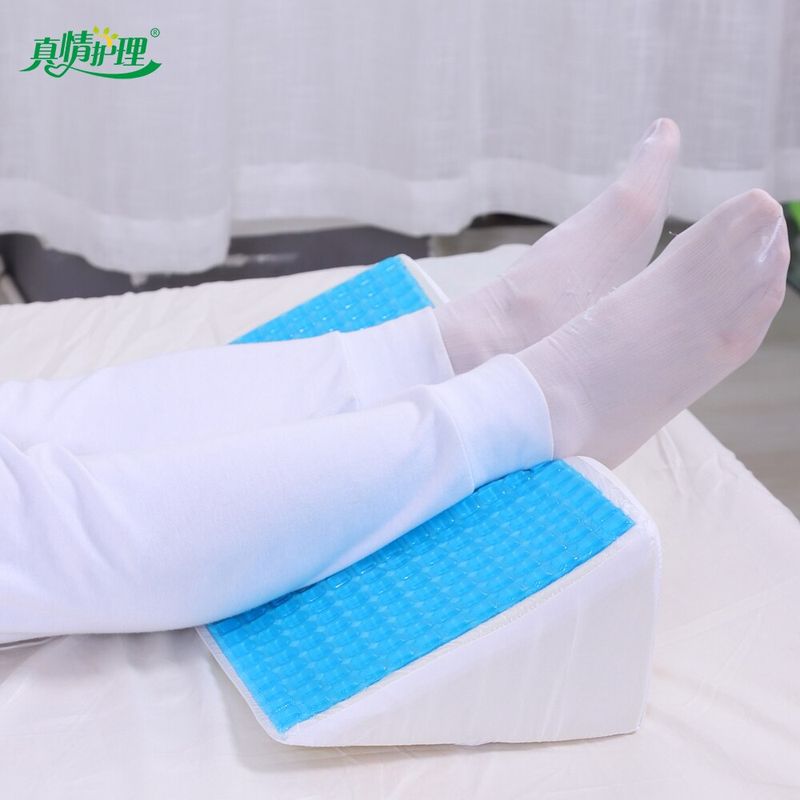 Medyee-Oreiller En Gel Triangle, Oreiller À Double Couche Postures ...