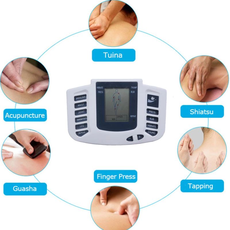Electric Tens Muscle Stimulator Digital Muscle Therapy Full Body ...