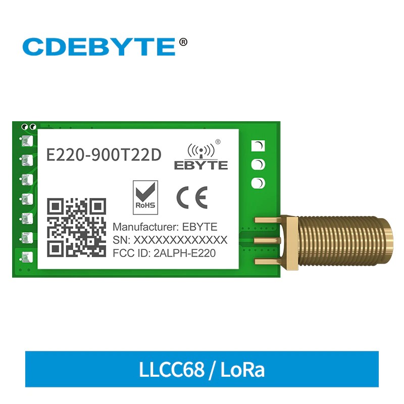 E220-900T22D Lora Wireless Uart Module Rssi Ism 868Mhz 915Mhz 22Dbm ...