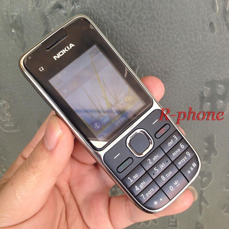 نوكيا C2 C2-01 تجديد الهاتف المحمول و العبرية الروسية العربية لوحة ...
