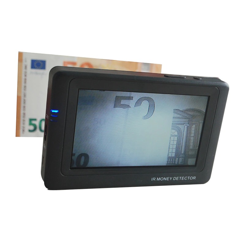 Ir Camera Portable Cash Detector Fake Money Banknote Mini Banknote Detector