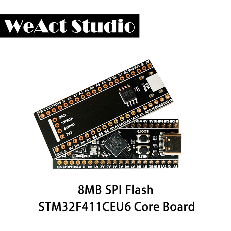 Weact Stm32F411Ceu6 Stm32F4 V3.1 Scheda Di Apprendimento Micropython Pyboard Arduino Blackpill ...