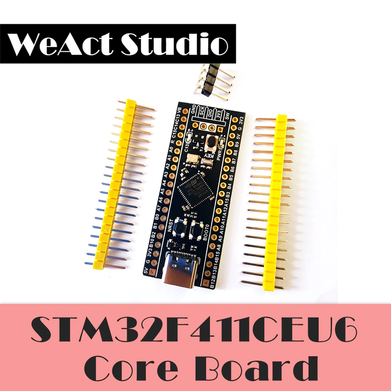 Weact Stm32F411Ceu6 Stm32F4 V3.1 Scheda Di Apprendimento Micropython Pyboard Arduino Blackpill ...