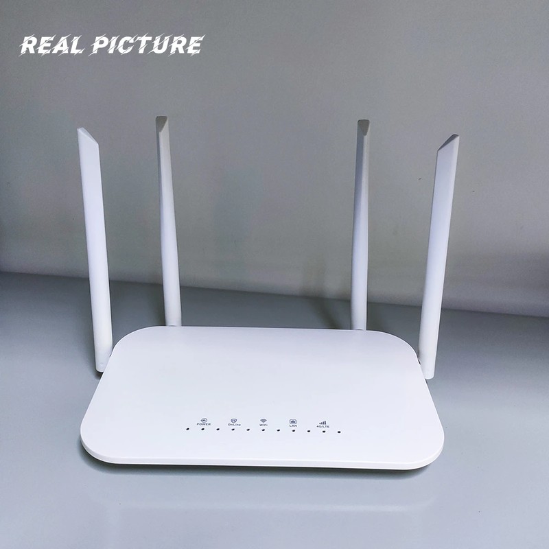 Lc117 4G Cpe 4G Wifi Router Sim Card Hotspot Cat4 32 Users Rj45 Wan Lan Wireless Modem Lte Router
