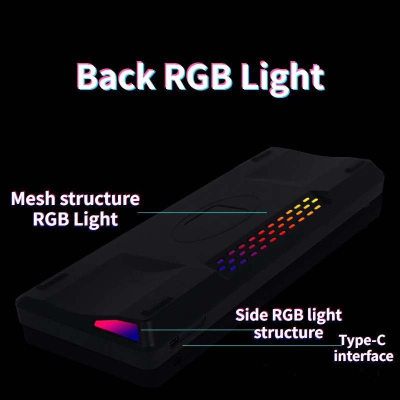 Tm680 Hot Swap Mechanical Keyboard Kit Wireless 3 Mode Rgb Compatiable ...