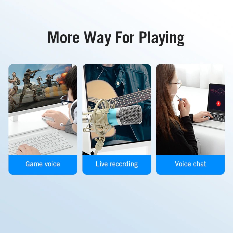 Vention Usb Sound Card Usb Audio Interface External 3.5Mm Microphone ...