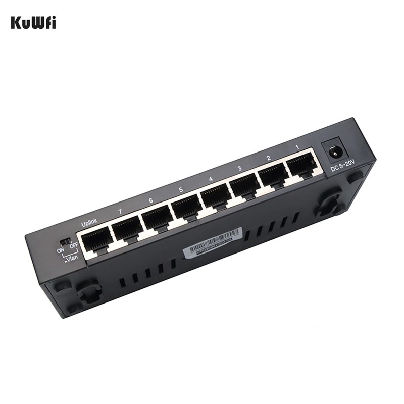 5/8Port Gigabit Switch Ethernet Smart Switcher High Performance1000Mbps ...