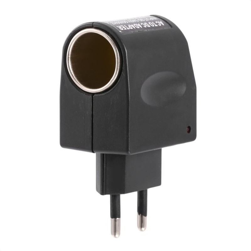 New Stylish 220V Ac To 12V Dc Car Wall Power Socket Plug Adapter New ...