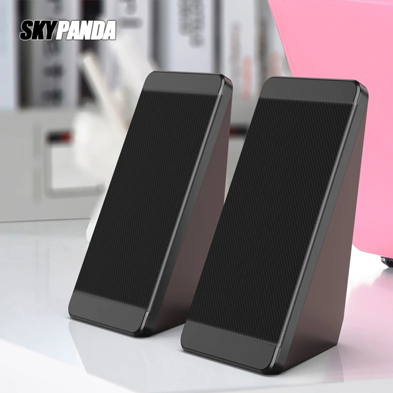 Usb Wired Computer Speakers 2 Pieces Pc Elevation Angle Horns For ...