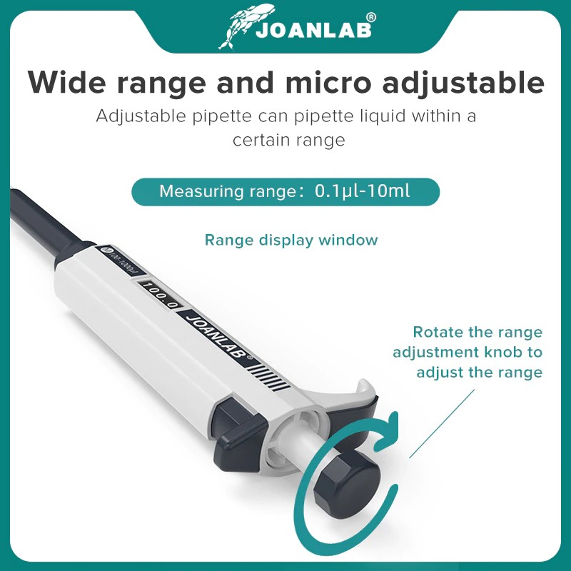 Joanlab Store Laboratory Pipette Plastic Single Channel Digital ...