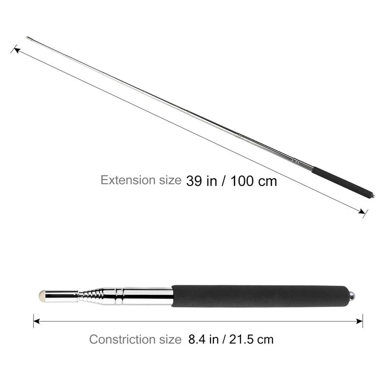 Hand Pointer Extendable Telescopic Presenter Classroom Whiteboard Pointer