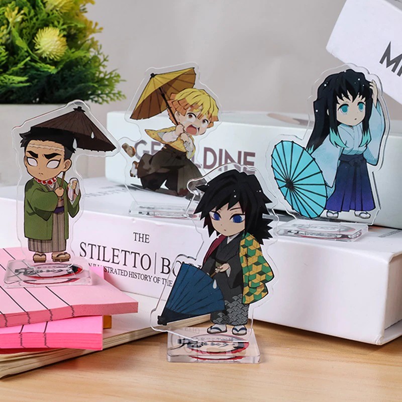 Anime Demon Slayer No Yaiba Acrylic Desk Stand Figures Figures Plate ...