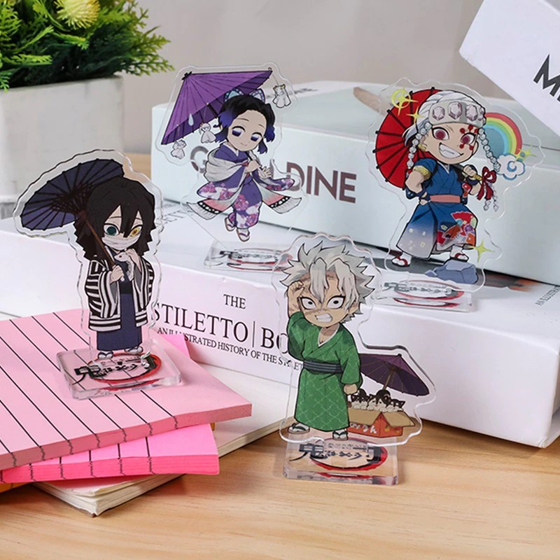 Anime Demon Slayer No Yaiba Acrylic Desk Stand Figures Figures Plate ...