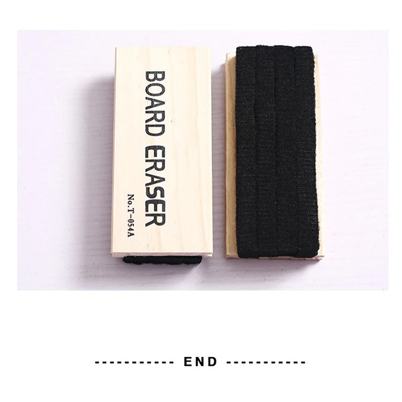 Large Board Eraser Board Cleaner Blackboard Wool Eraser Wooden ...
