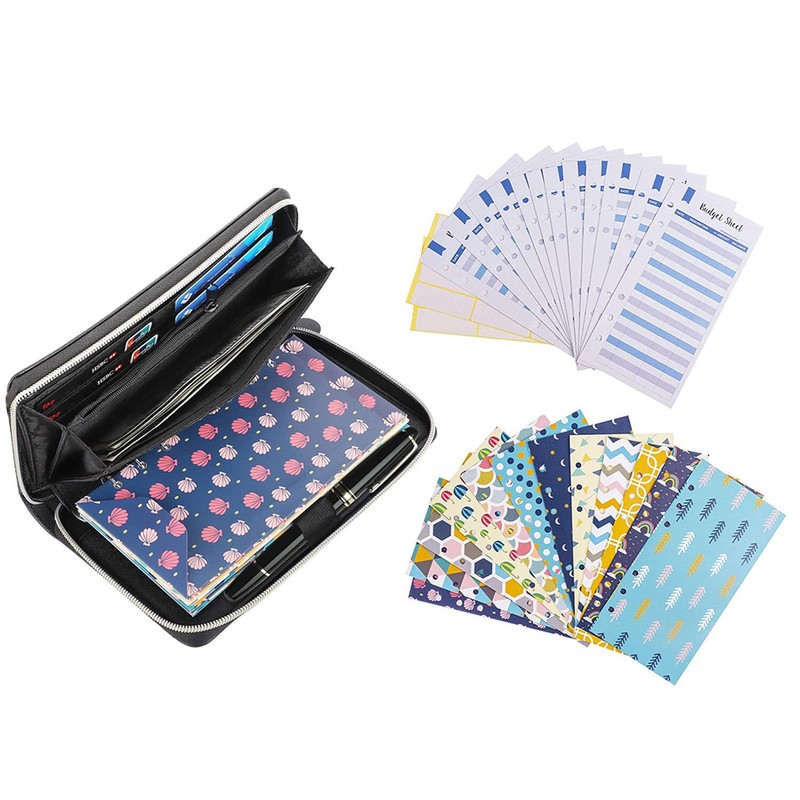 All-In-One Cash Budget Binder Envelope System Wallet With Envelopes ...