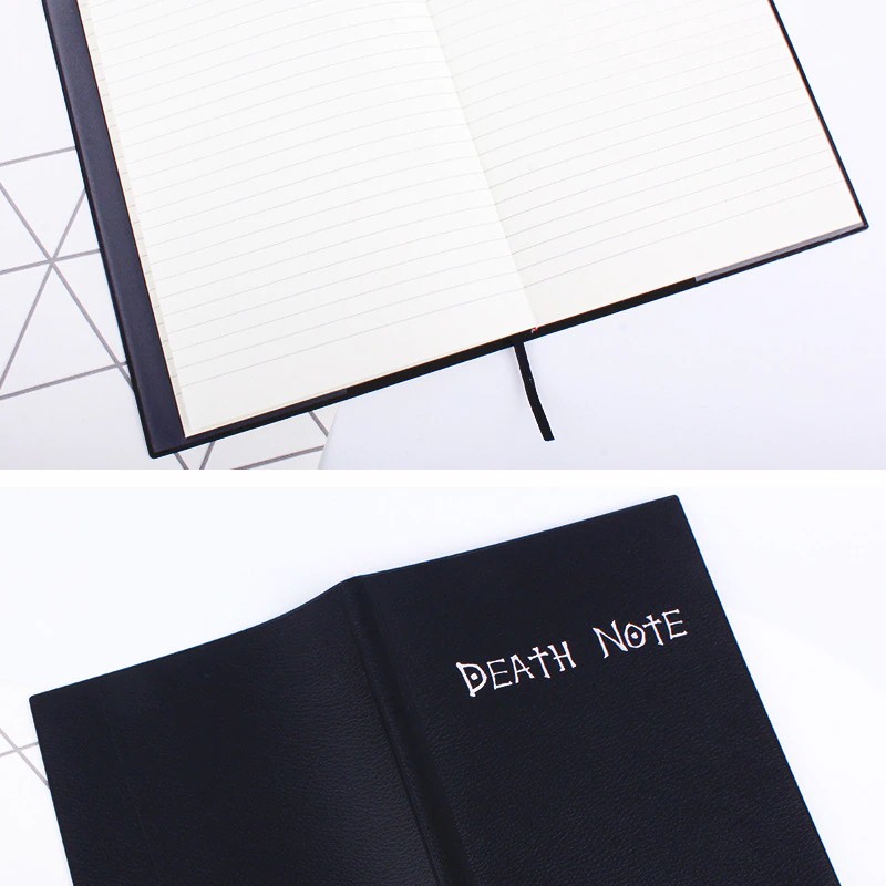 Bloc De Notas A5 Anime Death Note, Conjunto Cuaderno Cuero Collar Y ...