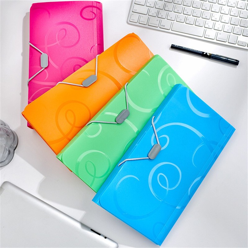A6 Organ Bag Expanding File Folder For Documents Candy Document Folders ...