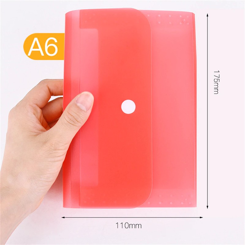 A6 Organ Bag Expanding File Folder For Documents Candy Document Folders ...