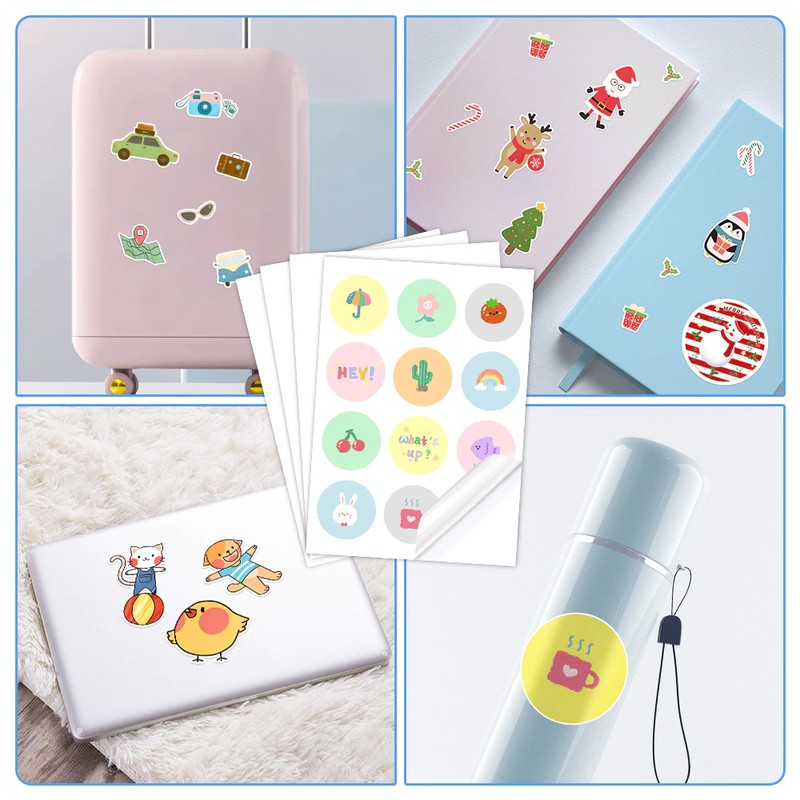 10/50 Sheets A4 Printable Vinyl Sticker Paper Waterproof Matte Self ...