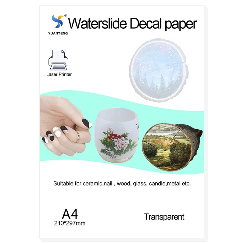 Laser Water Slide Decal Transfer Papier A4 Transparante Kleur Geen ...