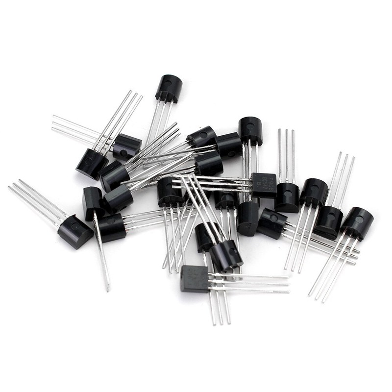 (50Pcs/Lot)Bc547+Bc557 Each 25Pcs Bc547B Bc557B Npn Pnp Transistor To ...