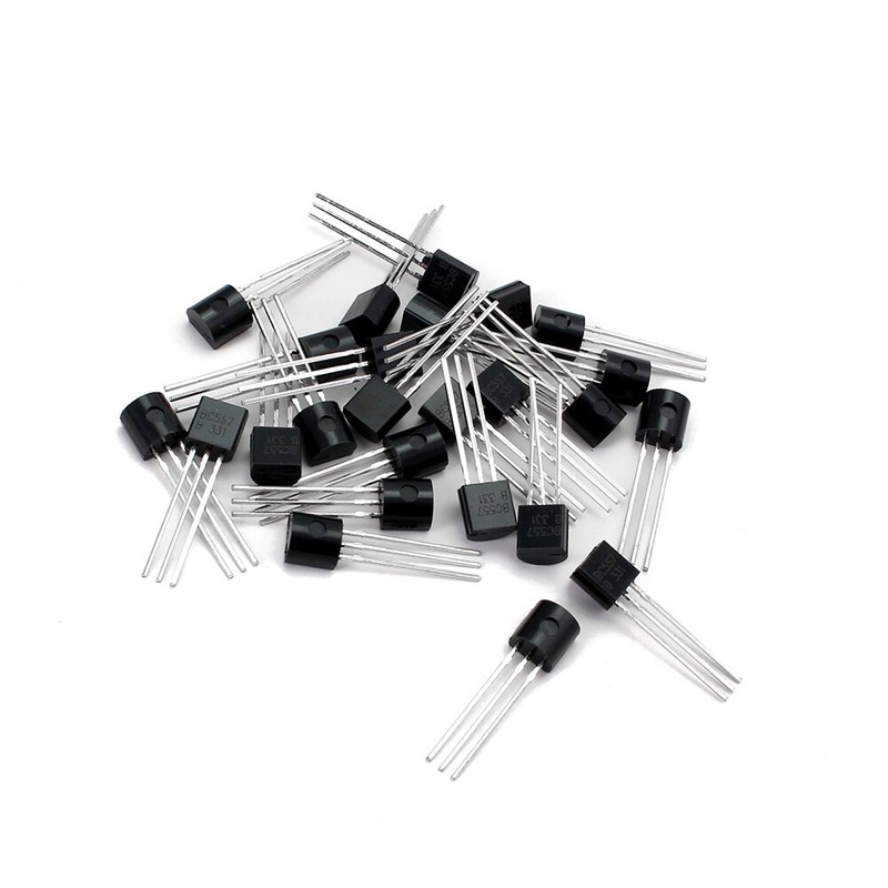 (50Pcs/Lot)Bc547+Bc557 Each 25Pcs Bc547B Bc557B Npn Pnp Transistor To ...