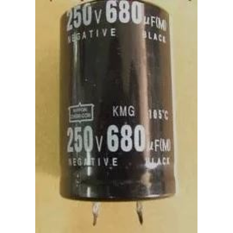 Electrolytic Capacitor 250V 680Uf Hard Foot Capacitor Accessories