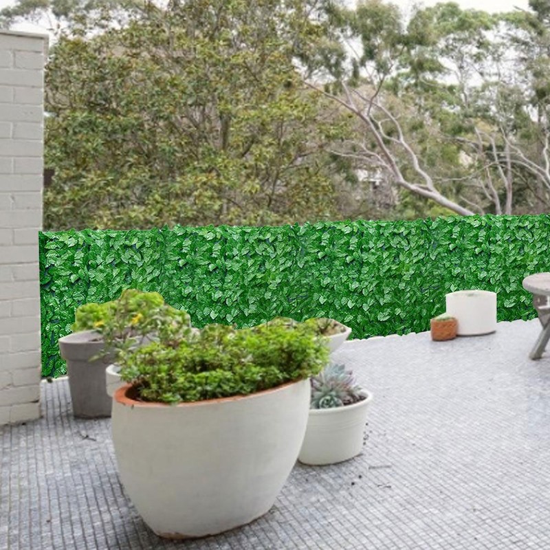 Leaf Privacy Fence Roll Wall Landscaping Privacy Screen Decoration ...