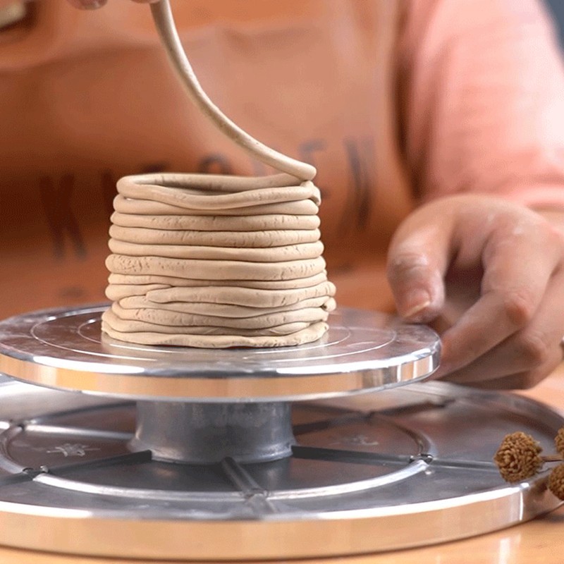 15-30Cm Pottery Wheel Double-Sided Aluminum Pottery Turntable Diy Clay ...