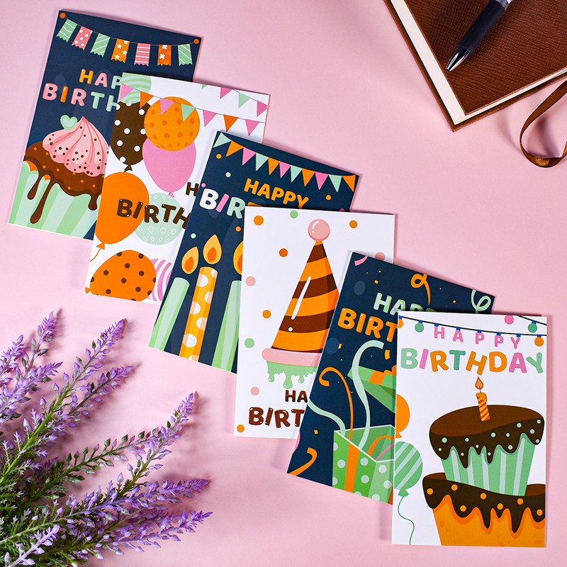 Custom Thank You Cards Bulk Birthday Card For Kids Note With Envelopes ...