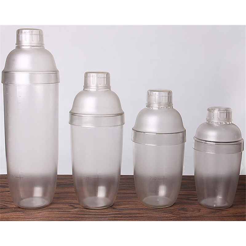 Plastic Martini Cocktail Shaker 350Ml/530Ml/700Ml/1000Ml Wine Beverage ...