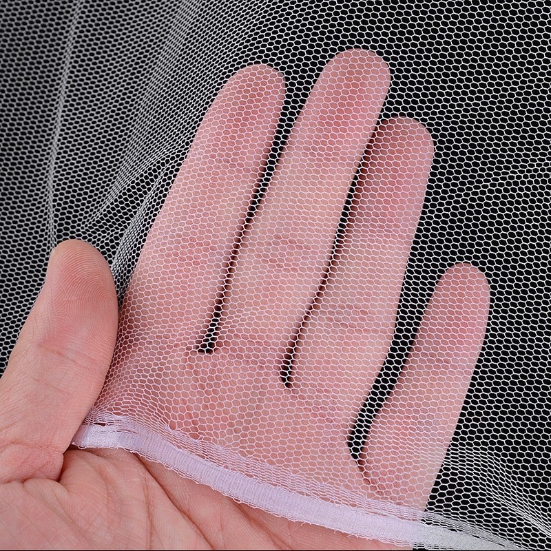 White Four Corner Camping Mosquito Canopy Net With Storage Bag Insect ...