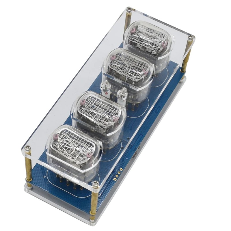 Diy In12 In-12 Nixie Tube Pcba Kit Digital Clock Beautiful Gift, No Tubes