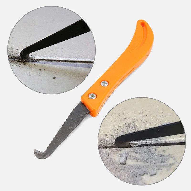 Tile Gap Tool Hook Knife Professional Cleaning And Removal Of Old Grout ...