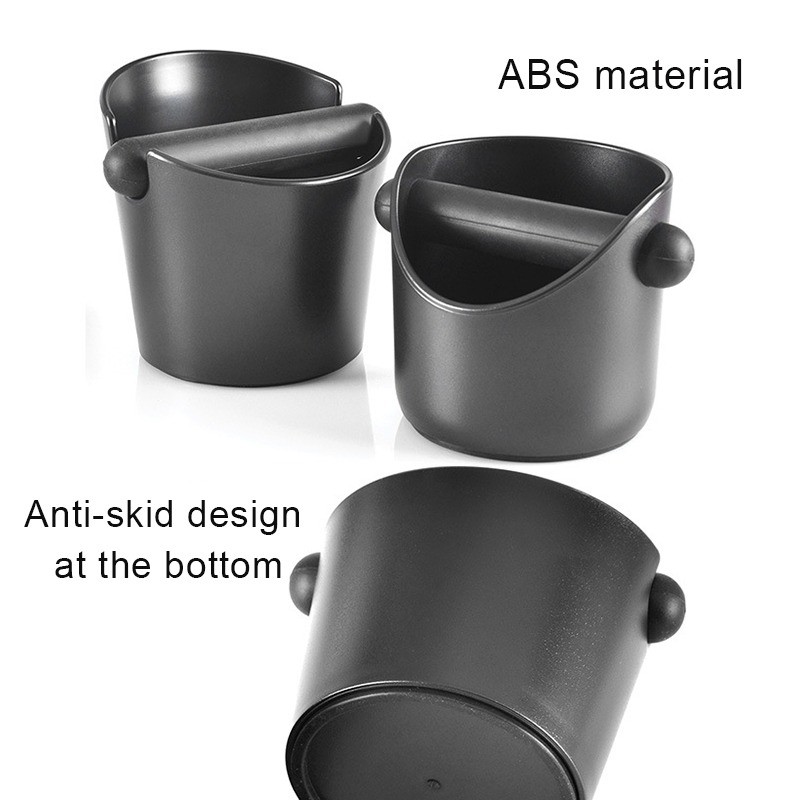 Coffee Knock Box Anti Slip Marc Cafe Box Grind Dump Bin Waste Bin With ...