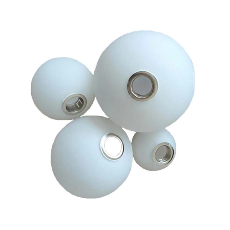 White Glass Lamp Shade For G9 Bulb, Frosted 2Cm Opening Accessory Glass ...