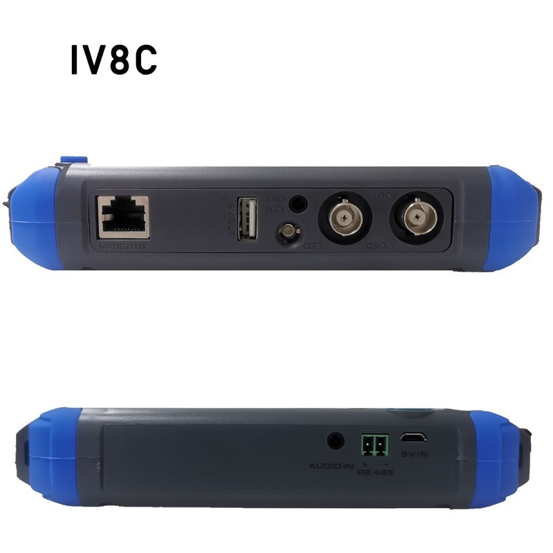 5 Inch Tft Lcd Hd 8Mp Tvi Ahd Cvi Cvbs In One Cctv Tester Analog ...