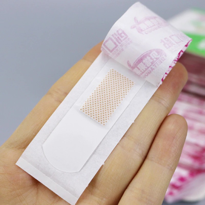 100Pcs/Pack Transparent Wound Adhesive Plaster Medical Anti-Bacteria ...