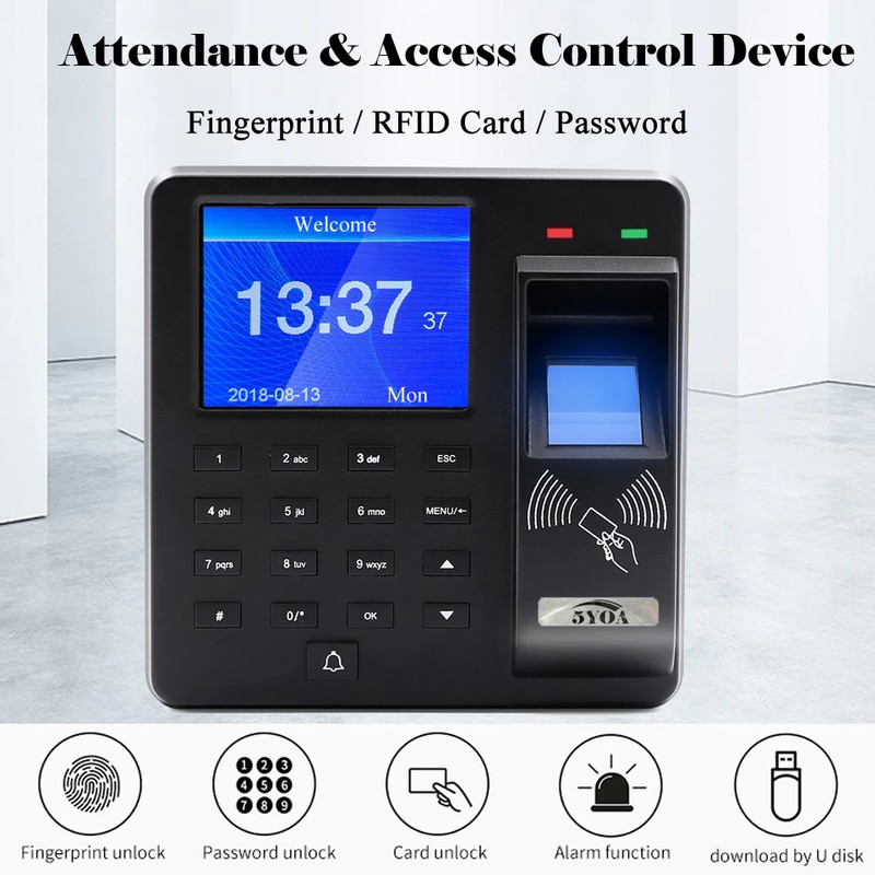Bx6 Bx10 Biometric Access Control Intercom Machine Digital Electric ...