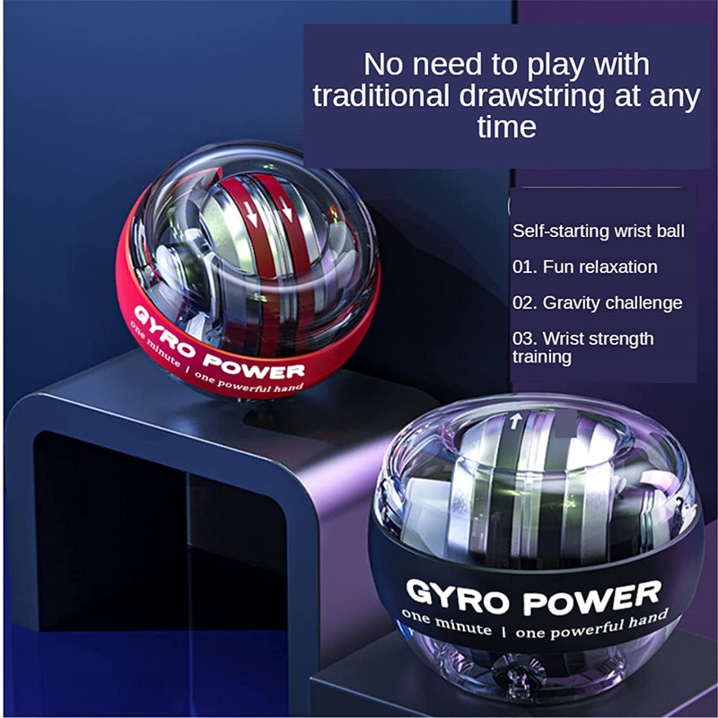 Wrist Ball Self-Starting Gyroscope Powerball Gyro Power Hand Ball ...