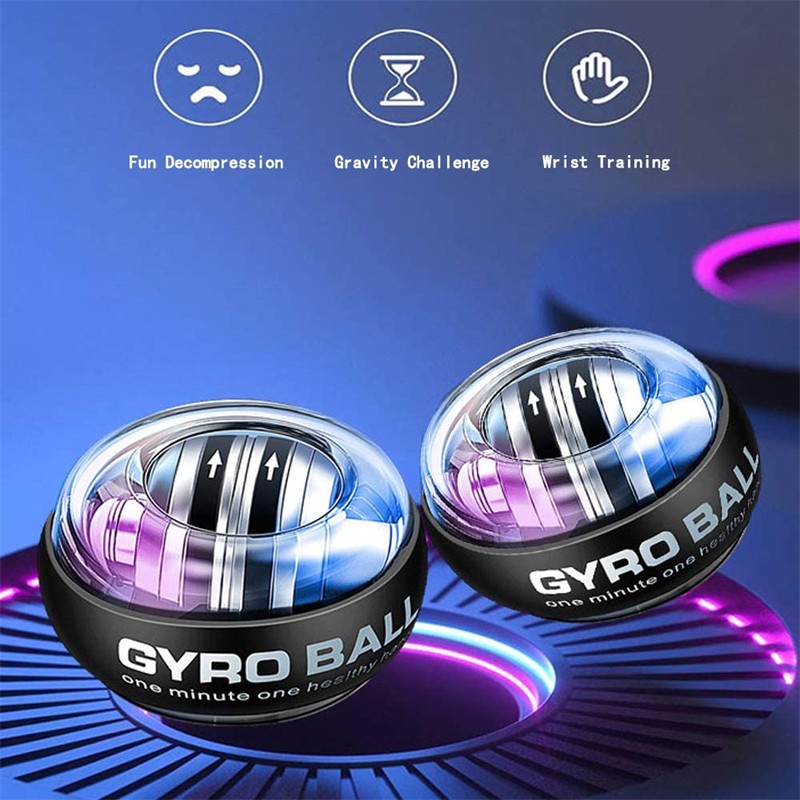 Wrist Ball Self-Starting Gyroscope Powerball Gyro Power Hand Ball ...