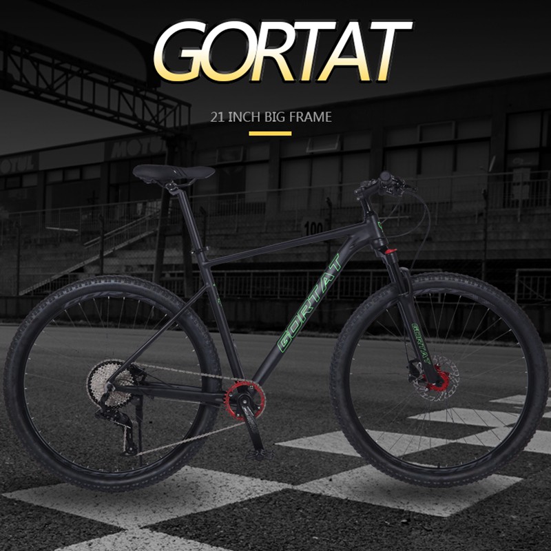 Gortat 21 Inch Frame Aluminum Alloy Mountain Bike 10-Speed Bicycle ...
