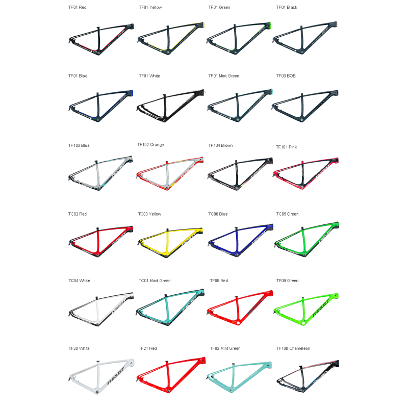 Thrust Carbon Frame 29Er 15 17 19 Carbon Mtb 29 Er Bsa Bb30 Bike ...