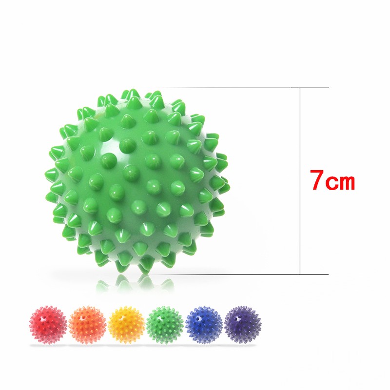 Pvc Spiky Ball Trigger Point Sport Fitness Hand Foot Pain Relief ...