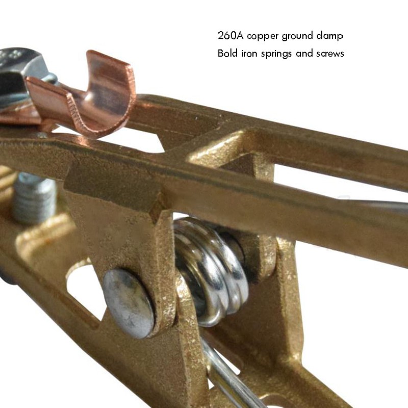 Elektrische 260 Amp Aarding Werk Clamp Ground Lassen Aarde Klem Grond ...