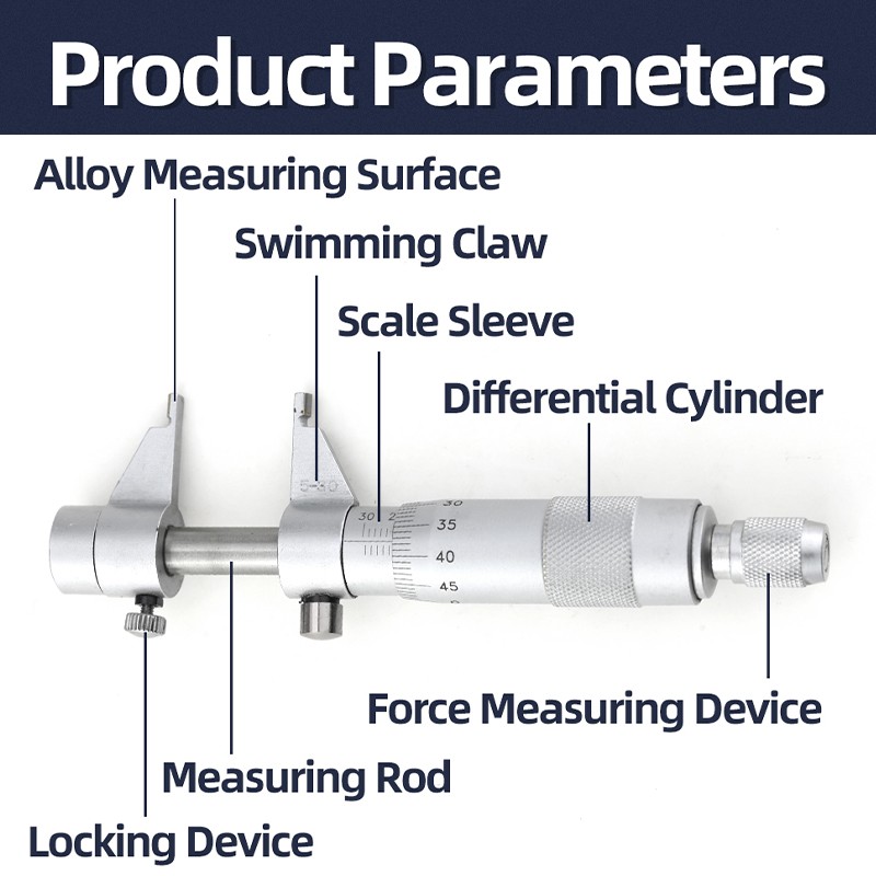 Internal Micrometer Inside Measuring Tool Micrometric For Measurement ...