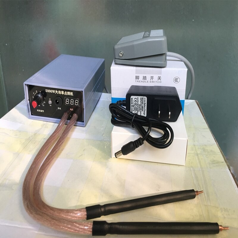 5000W Mini Spot Machine Diy Kit 18650 Battery Pack Welding Tools ...